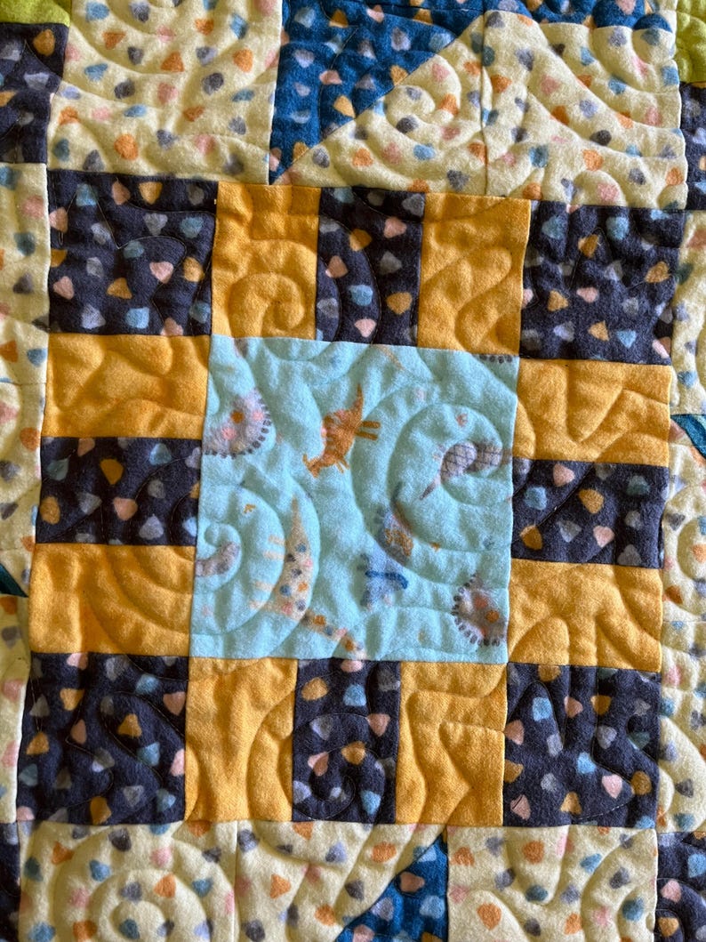 Baby Quilt PDF Pattern - Little Dino Star Quilt Pattern - Baby Boy Quilt Pattern - Etsy
