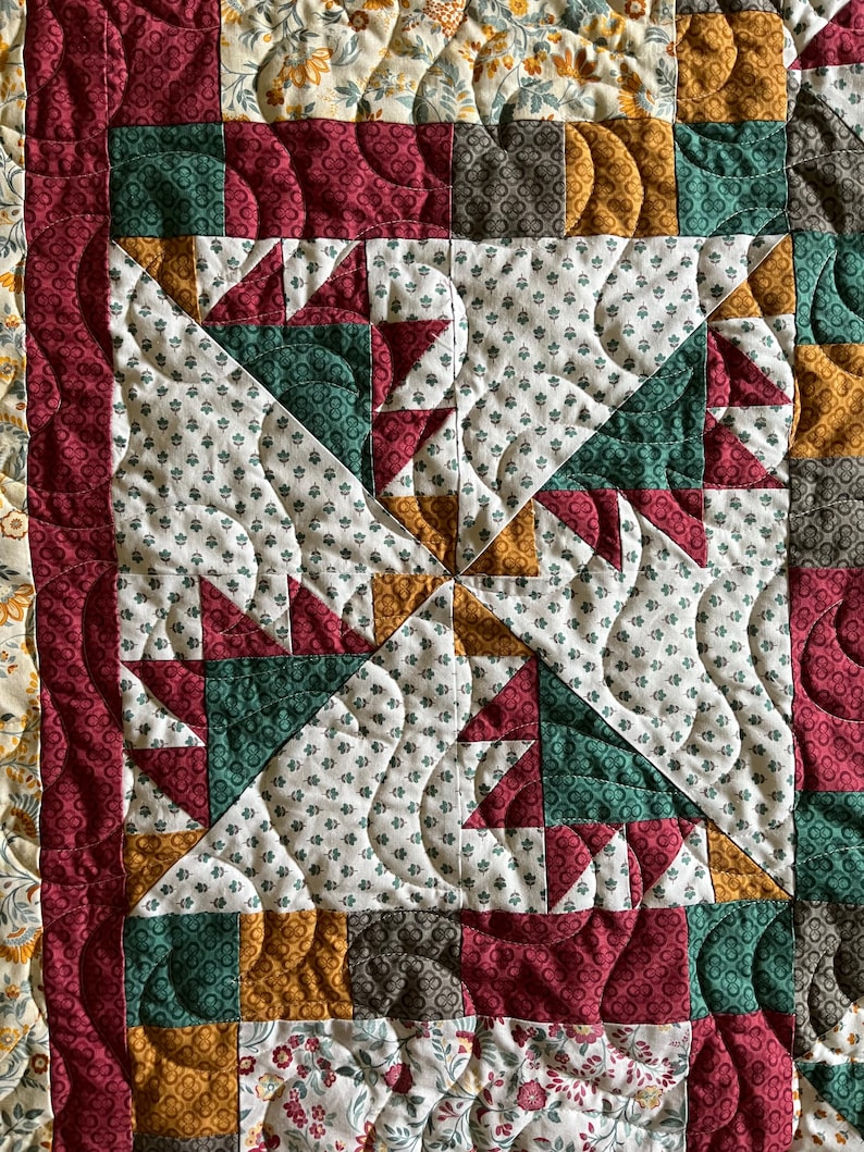 Barn Quilt Sampler BOM Quilt PDF Pattern - Traditional Quilt PDF ...