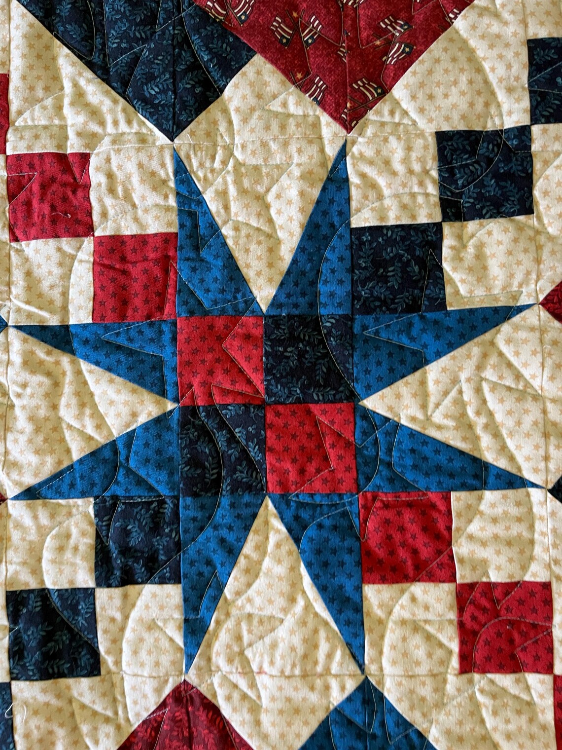 All American Quilt Pattern - Patriotic Quilt Pattern - Etsy