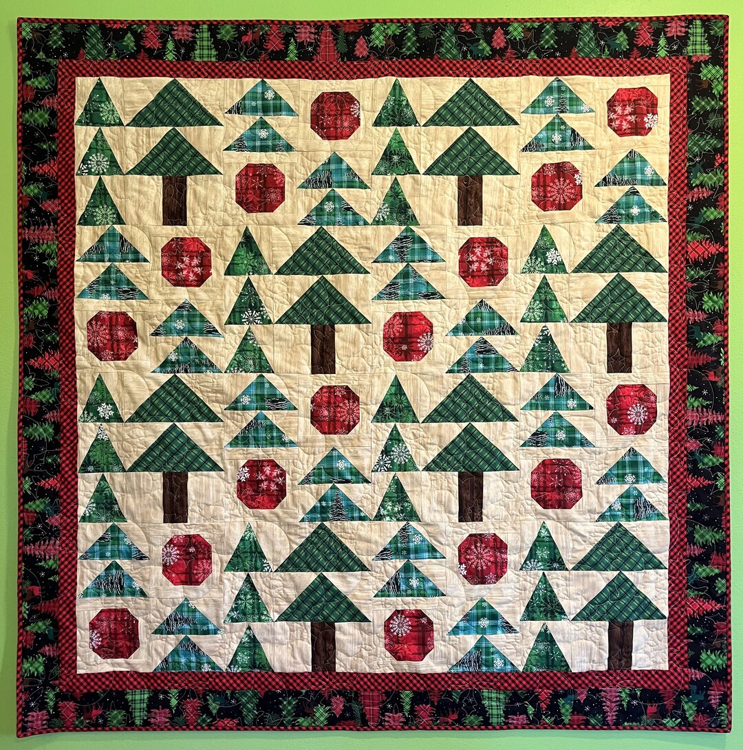Christmas Quilt Pattern - O Christmas Tree Quilt Pattern - Etsy