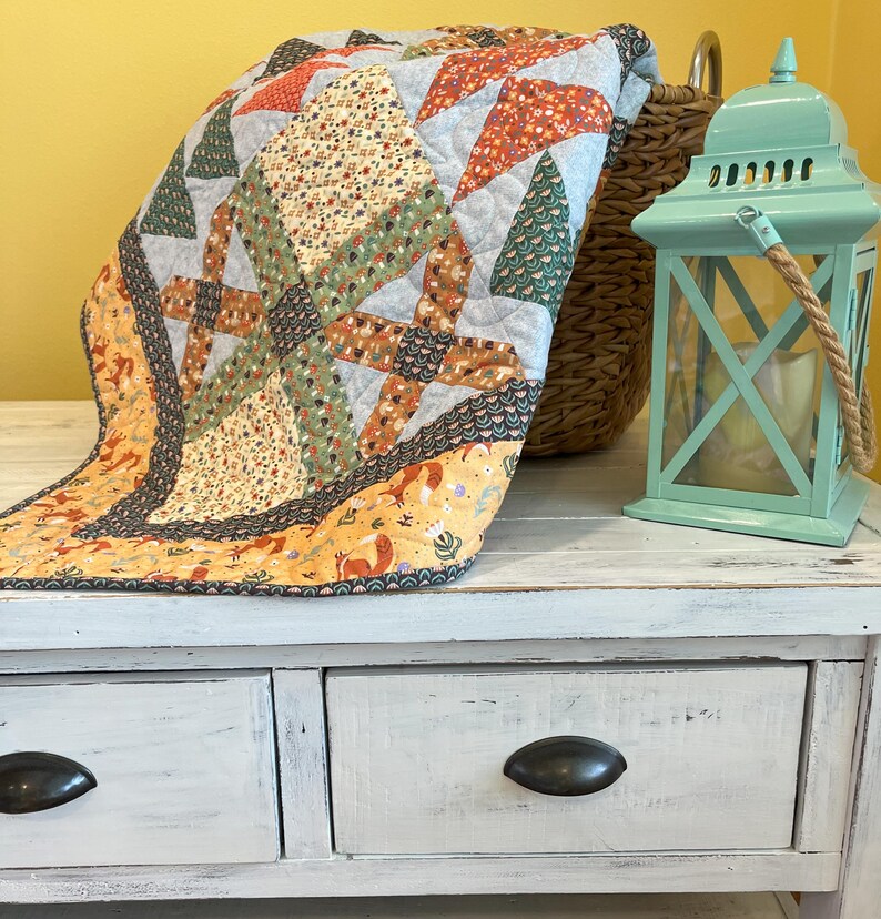 Flying Geese Quilt Pattern - Wild Goose Chase Quilt Pattern - Etsy