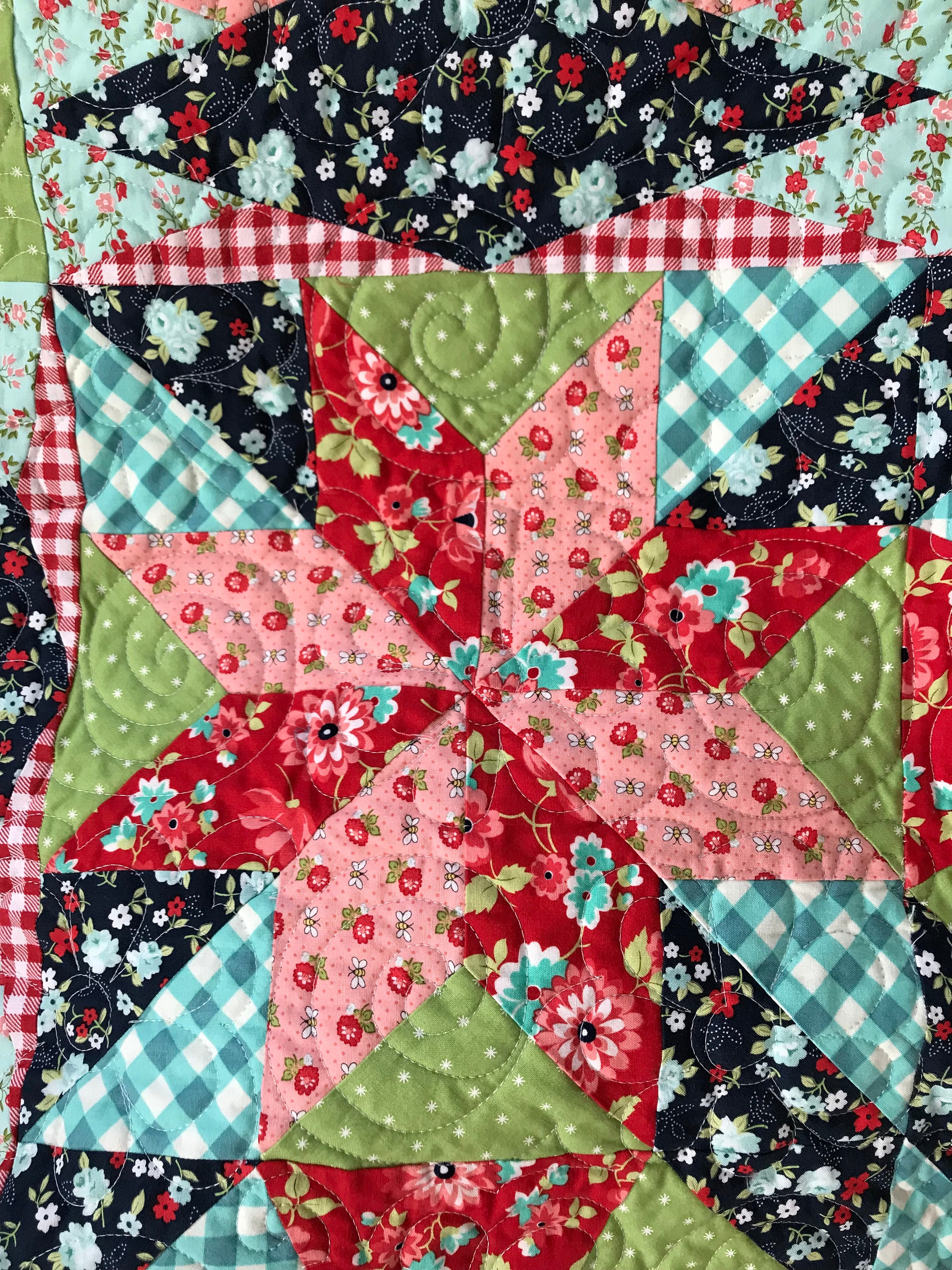 Star Quilt Pattern PDF Sunday Picnic Quilt - Etsy