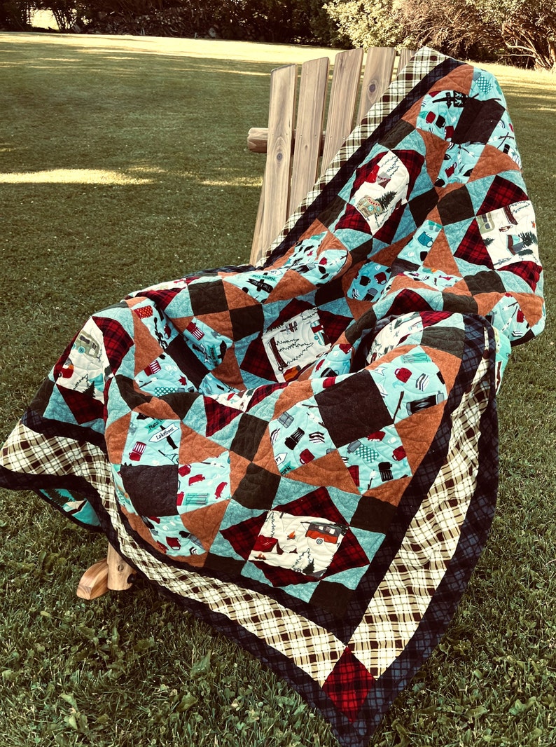 Camping PDF Quilt Pattern - Smore Camping PDF Quilt Pattern - Etsy