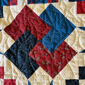 All American Quilt Pattern - Patriotic Quilt Pattern - Etsy