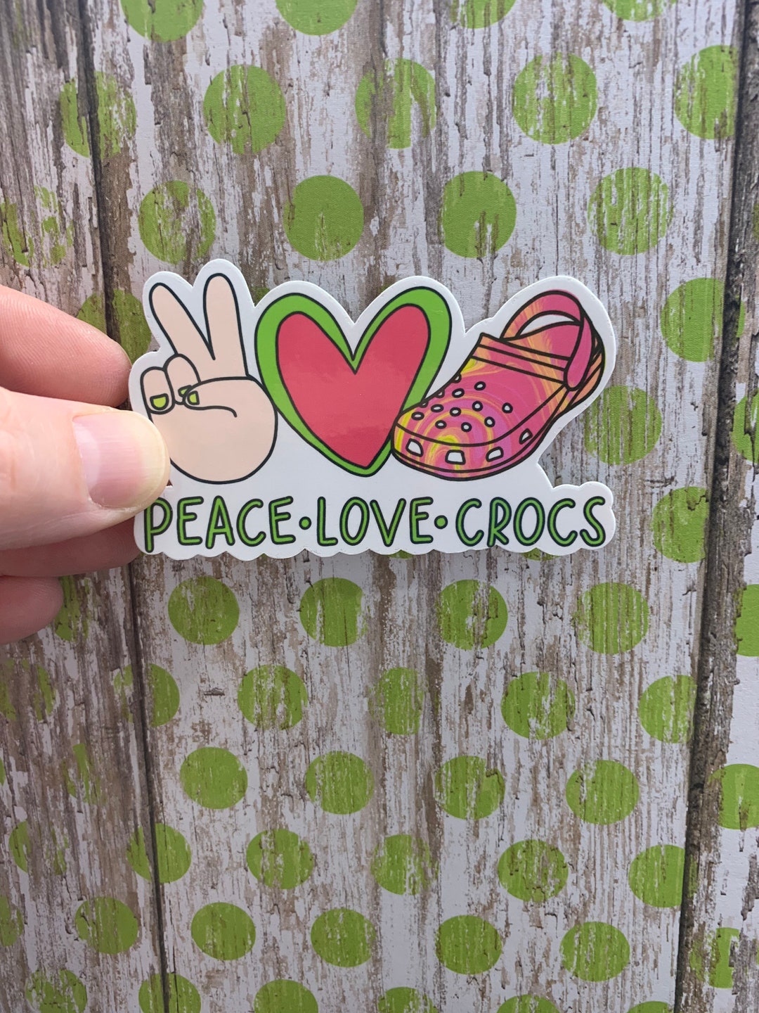 Crocs Laptop Decal, Laptop Sticker, Waterbottle Sticker, Cute Stickers ...