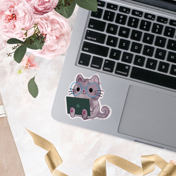 Cat Laptop - Etsy
