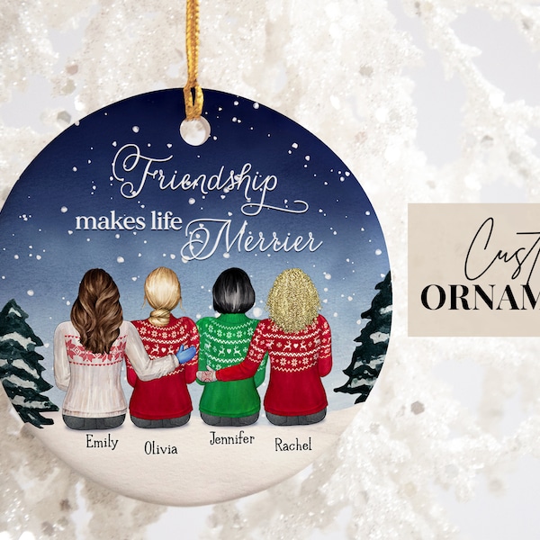 Best Friend Ornament - Etsy
