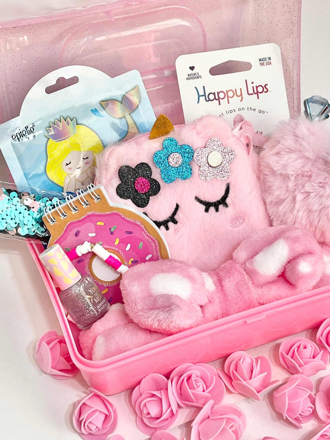 Personalized Gift for Girl, Pink Caboodle Like Case ,birthday Gift for ...