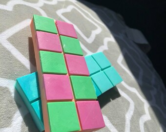 Single Heart Snap Bar Design Wax Melt Bar Silicone Mould - Etsy UK