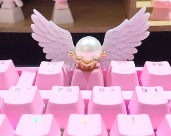 Keyboard With Angel - Etsy