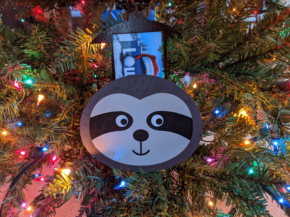Sloth Gift Card Holder SVG Laser Cut File - Etsy