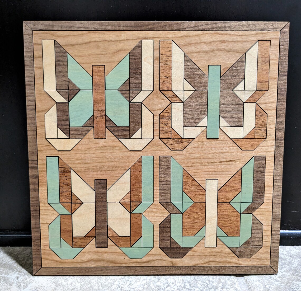 Butterfly Barn Quilt SVG Laser Cutter File - Etsy Canada