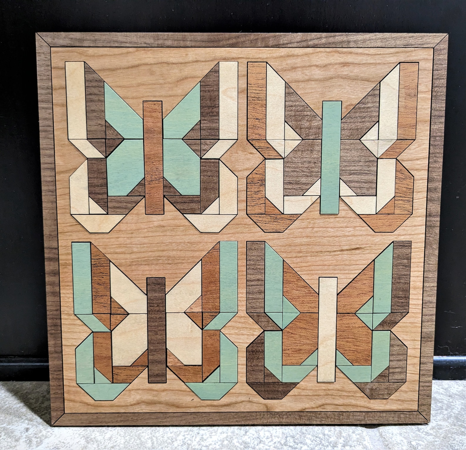 Butterfly Barn Quilt SVG Laser Cutter File - Etsy