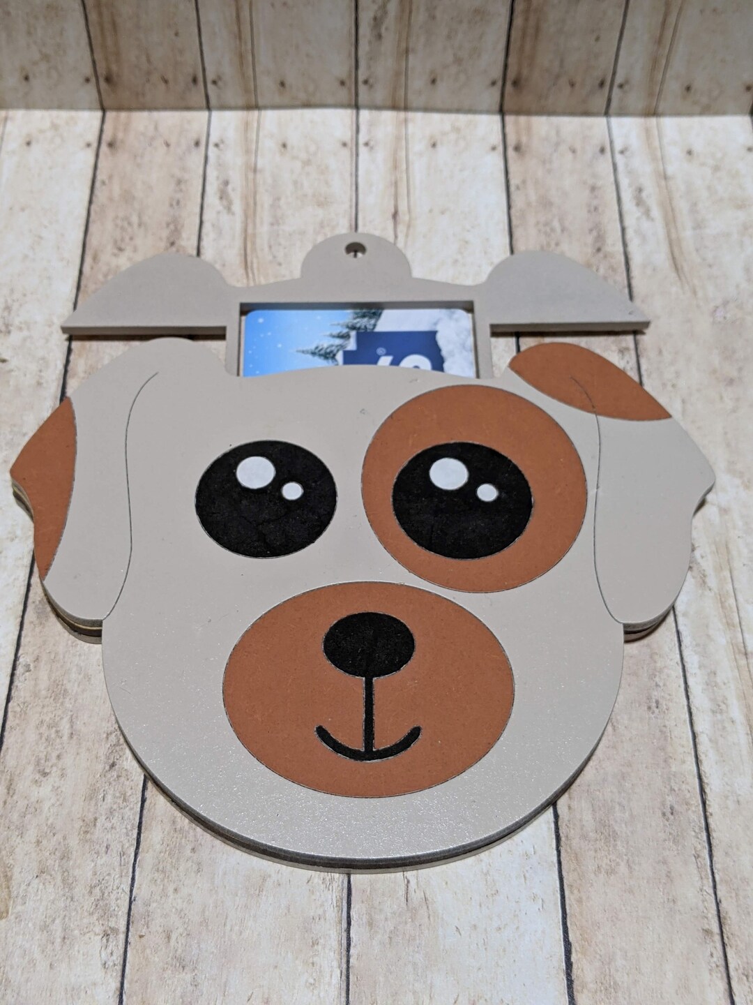 Puppy Gift Dog Card Holder SVG Laser Cut File - Etsy