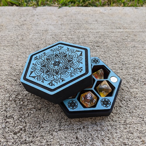 Dice Box SVG Laser Cut File - Etsy
