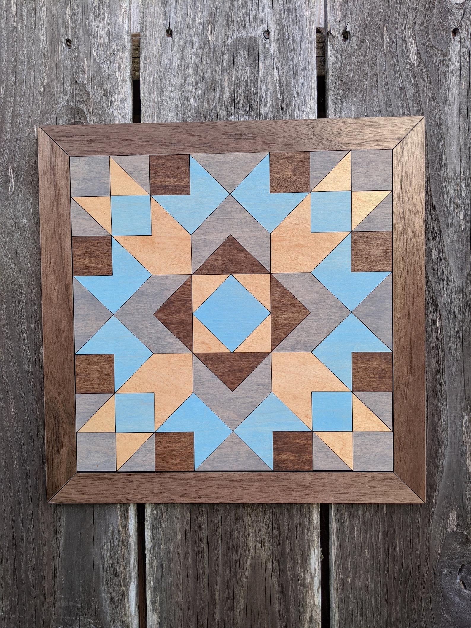 Barn Quilt Square SVG Laser Cut File - Etsy