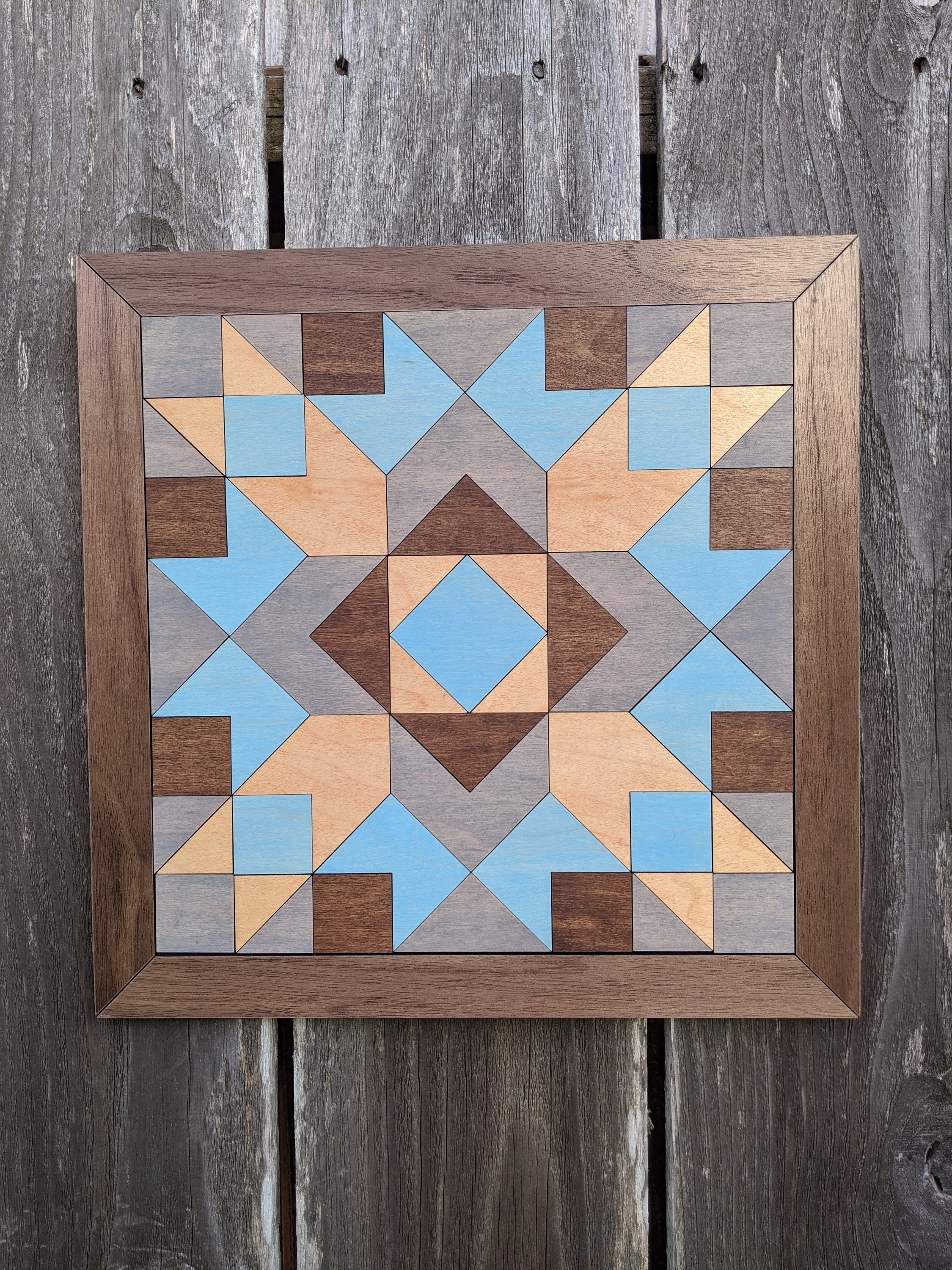 Barn Quilt Square SVG Laser Cut File - Etsy