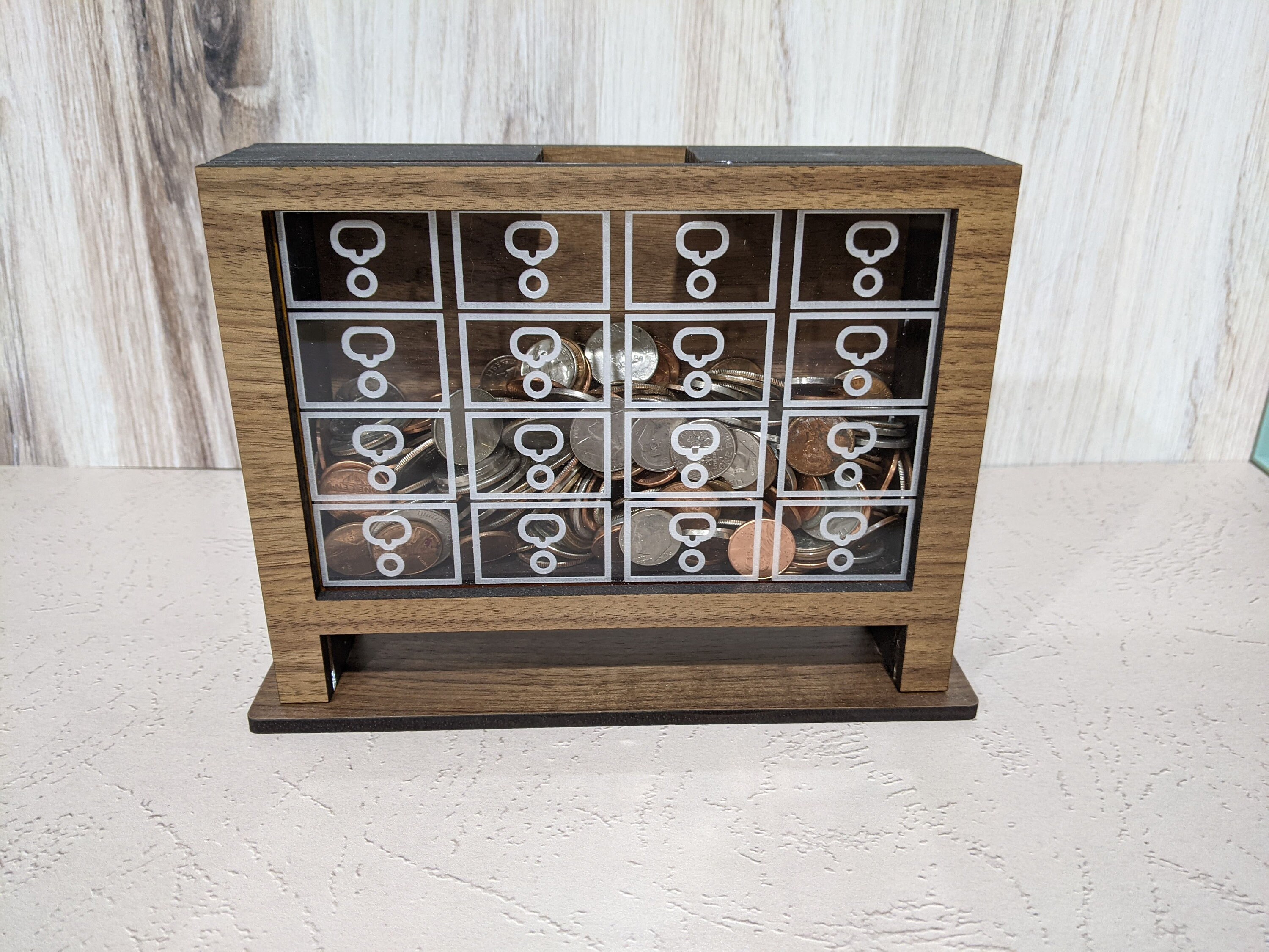 Card Catalog Bank - SVG Laser Cut File - Etsy