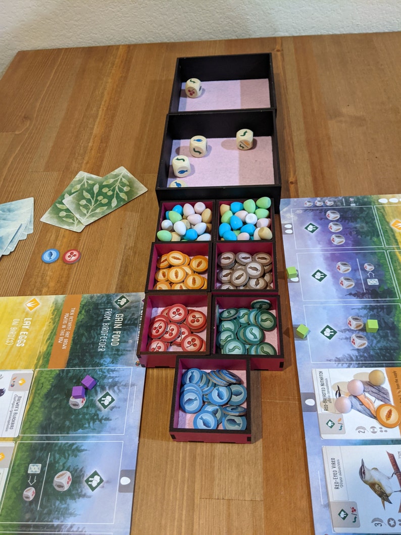 Board Game Component Storage/organization Boxes - SVG Laser Cut File - Etsy