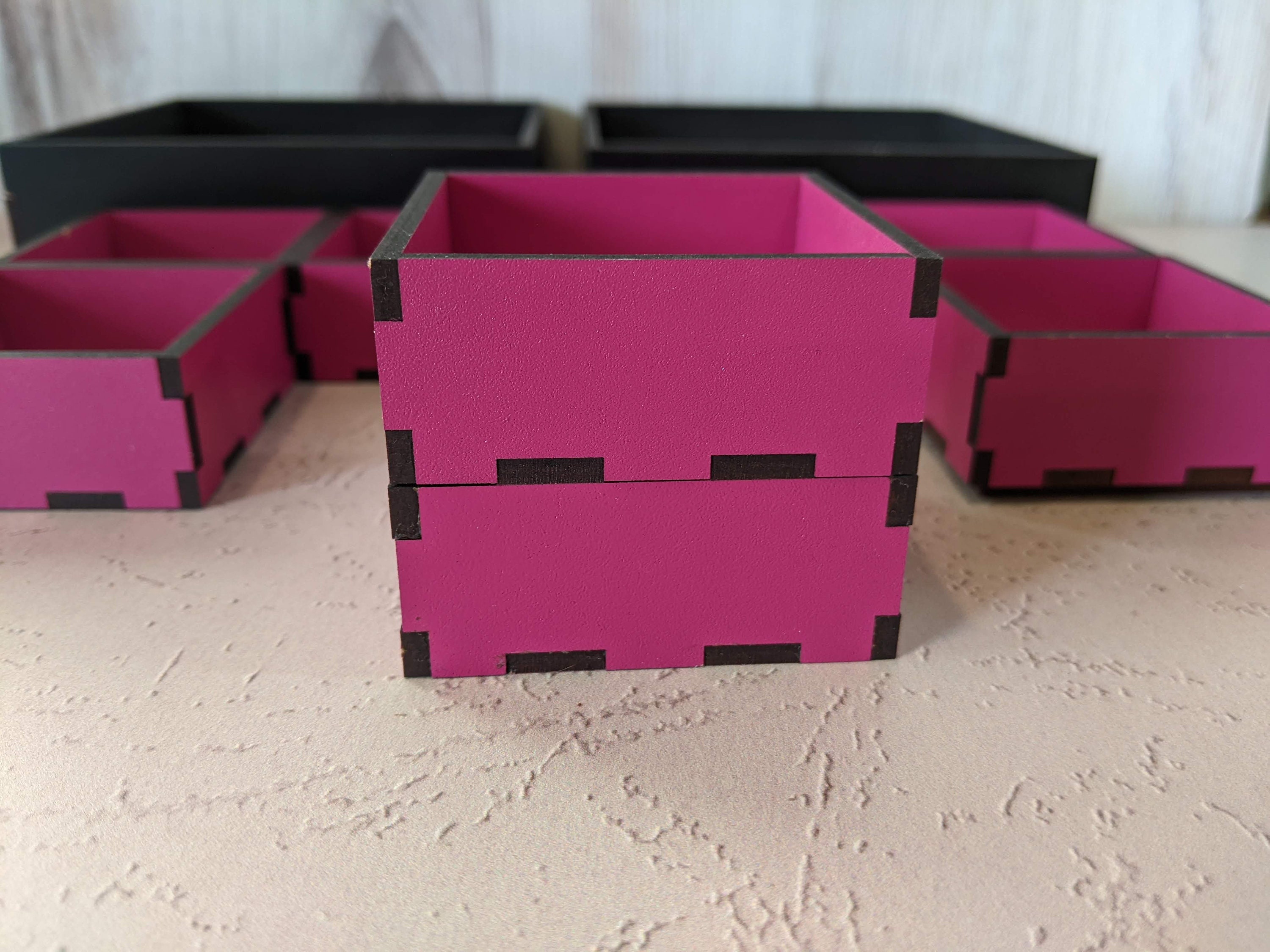 Board Game Component Storage/organization Boxes - SVG Laser Cut File - Etsy