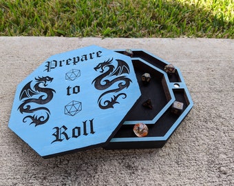 Dice Box SVG Laser Cut File - Etsy