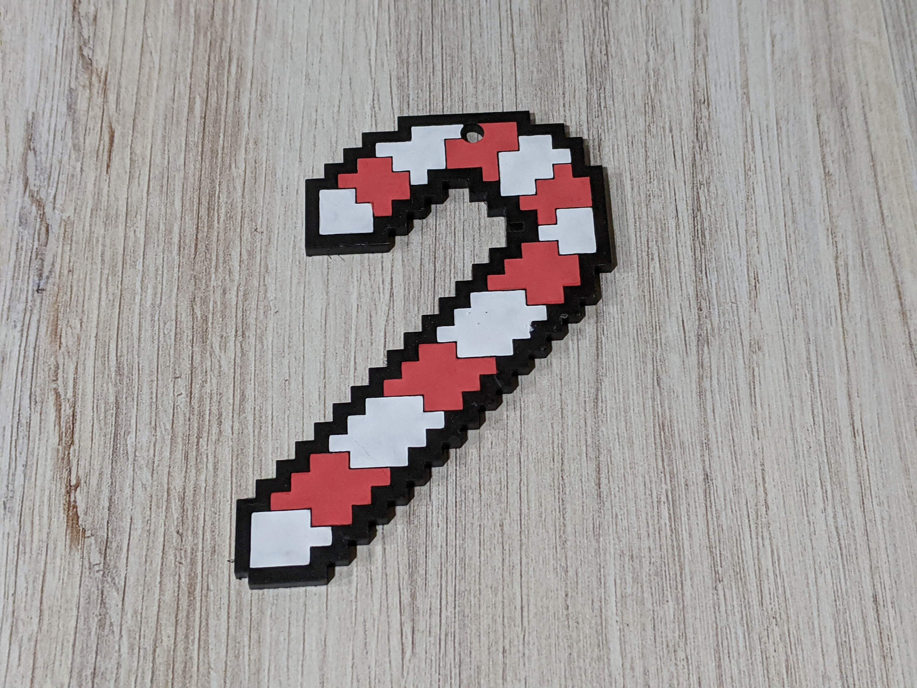 8 Bit Themed Pixel Ornaments - SVG Laser Cut File - Etsy