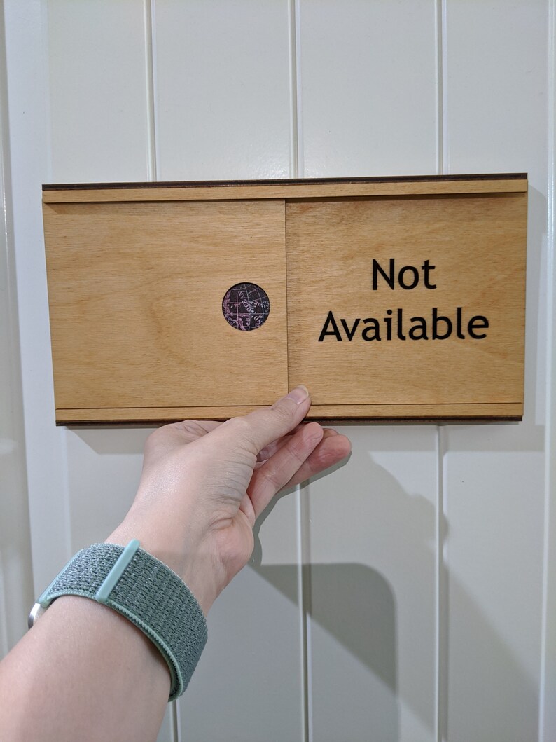 Buy Available/unavailable Sign SVG Laser Cut File Online in India - Etsy