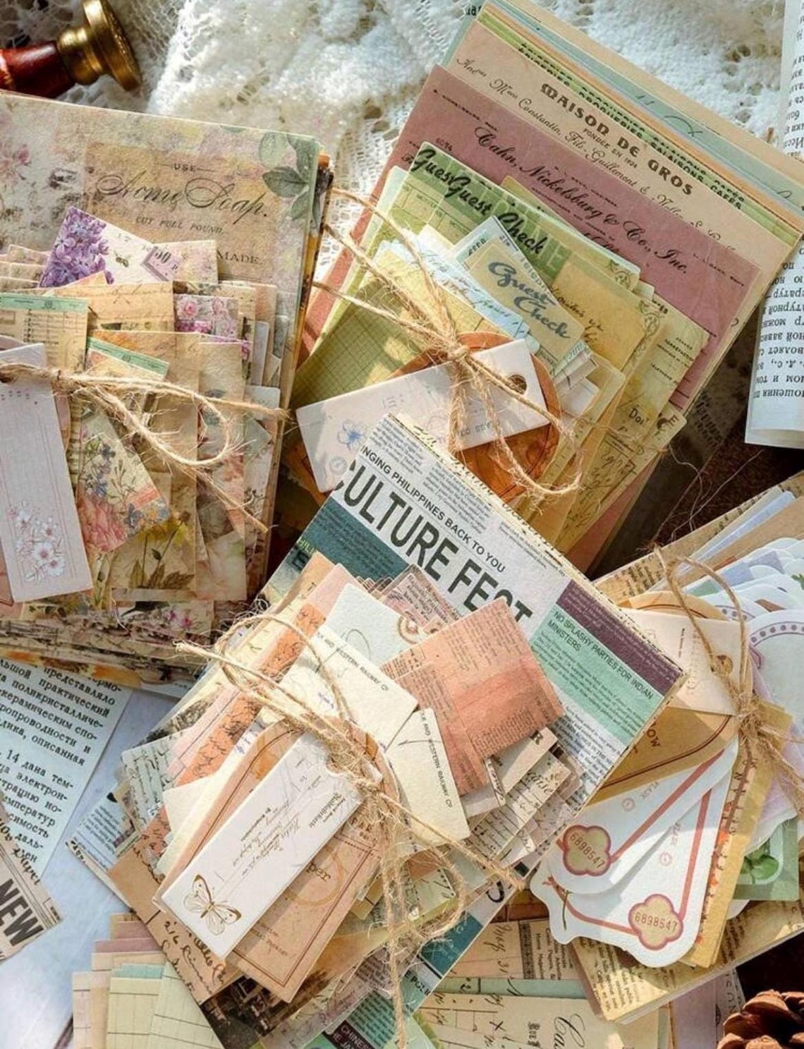 Complete Scrapbooking Kit for Beginners and Pros, 60 Pg Scrapbook ...