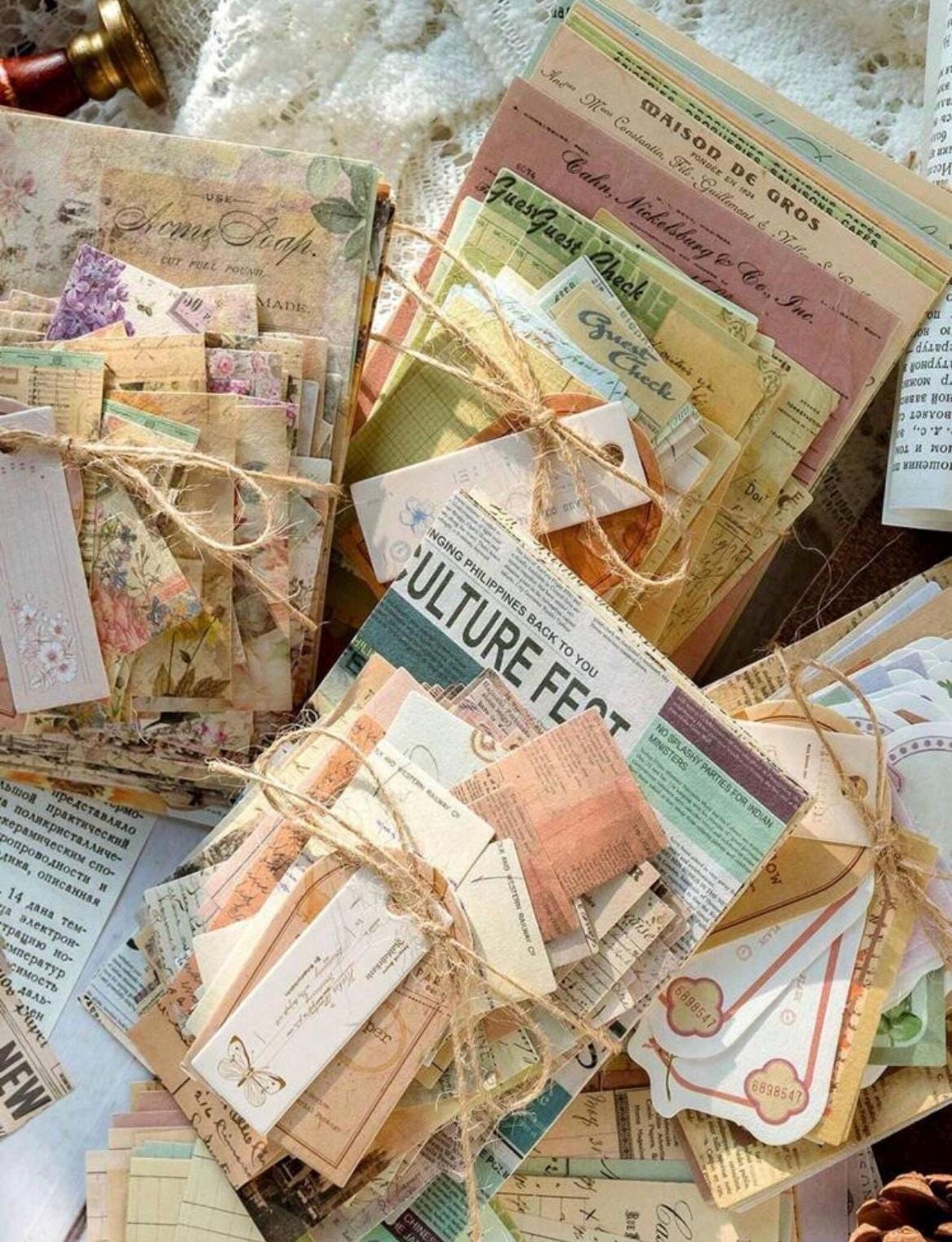 Complete Scrapbooking Kit for Beginners and Pros, 60 Pg Scrapbook ...