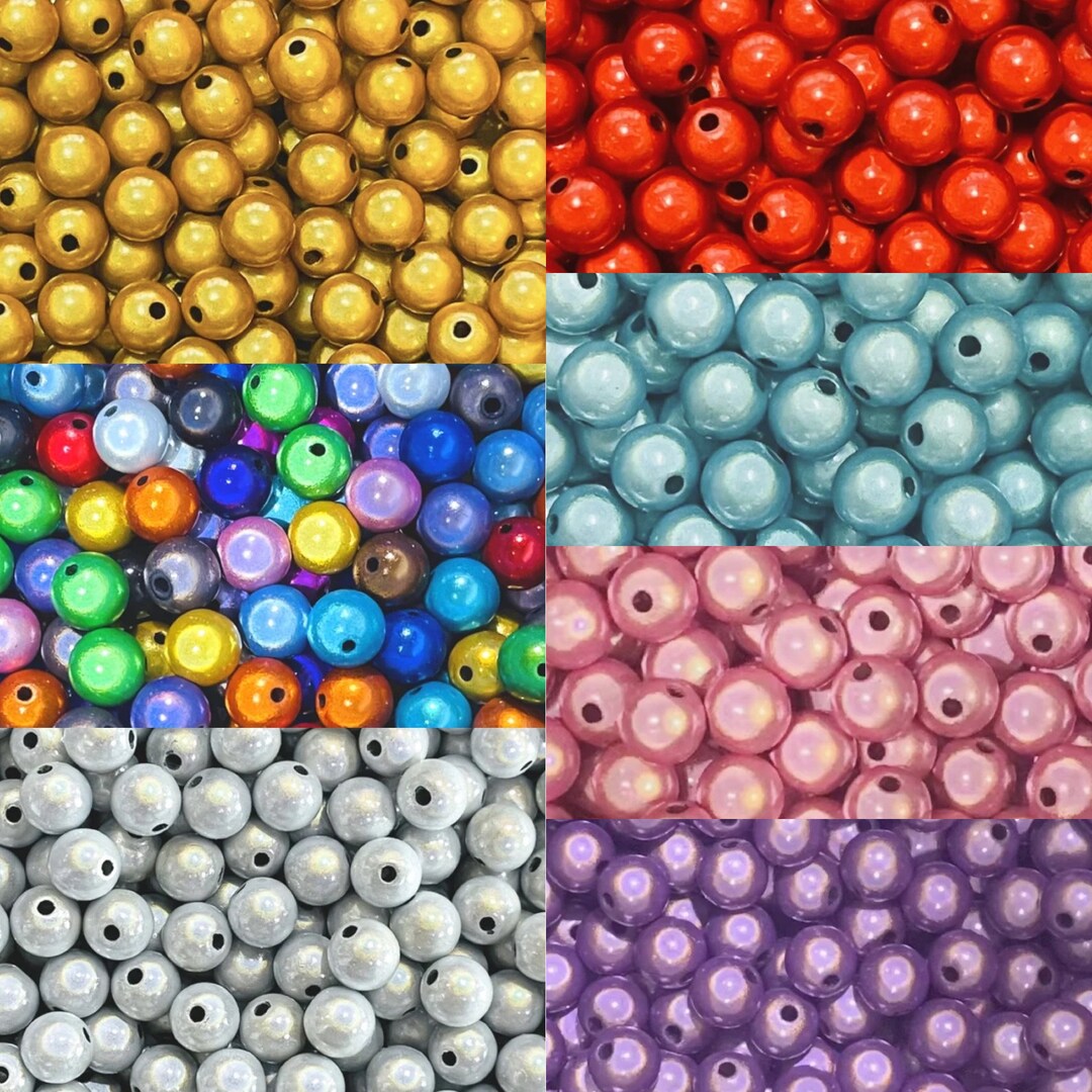 6mm Miracle Beads (30 Beads) - Reflective 3D Illusion - Etsy