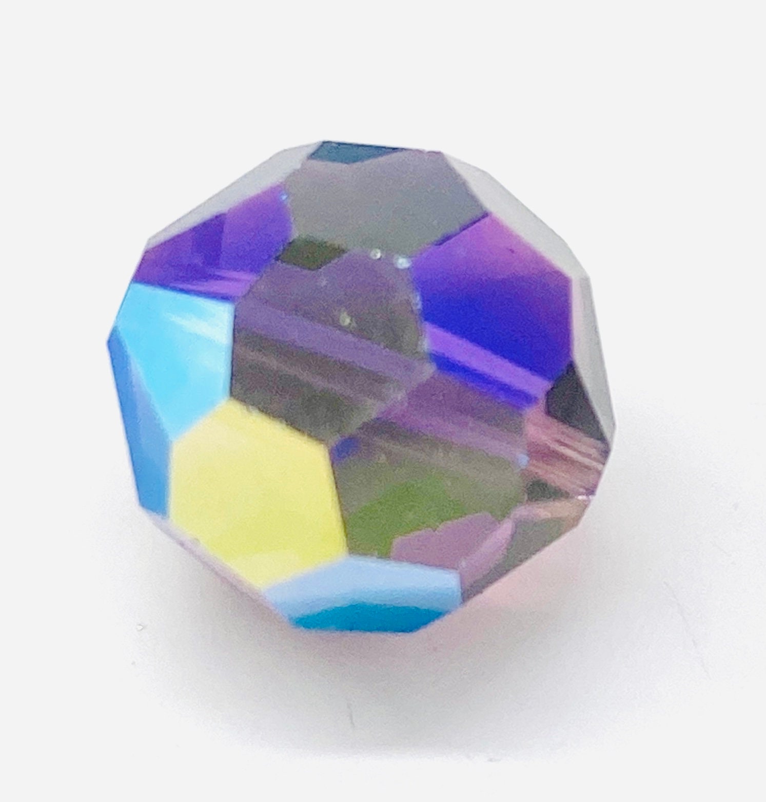 12mm Swarovski Crystal Beads: Faceted Round Vintage Beads (1 Piece) - Etsy