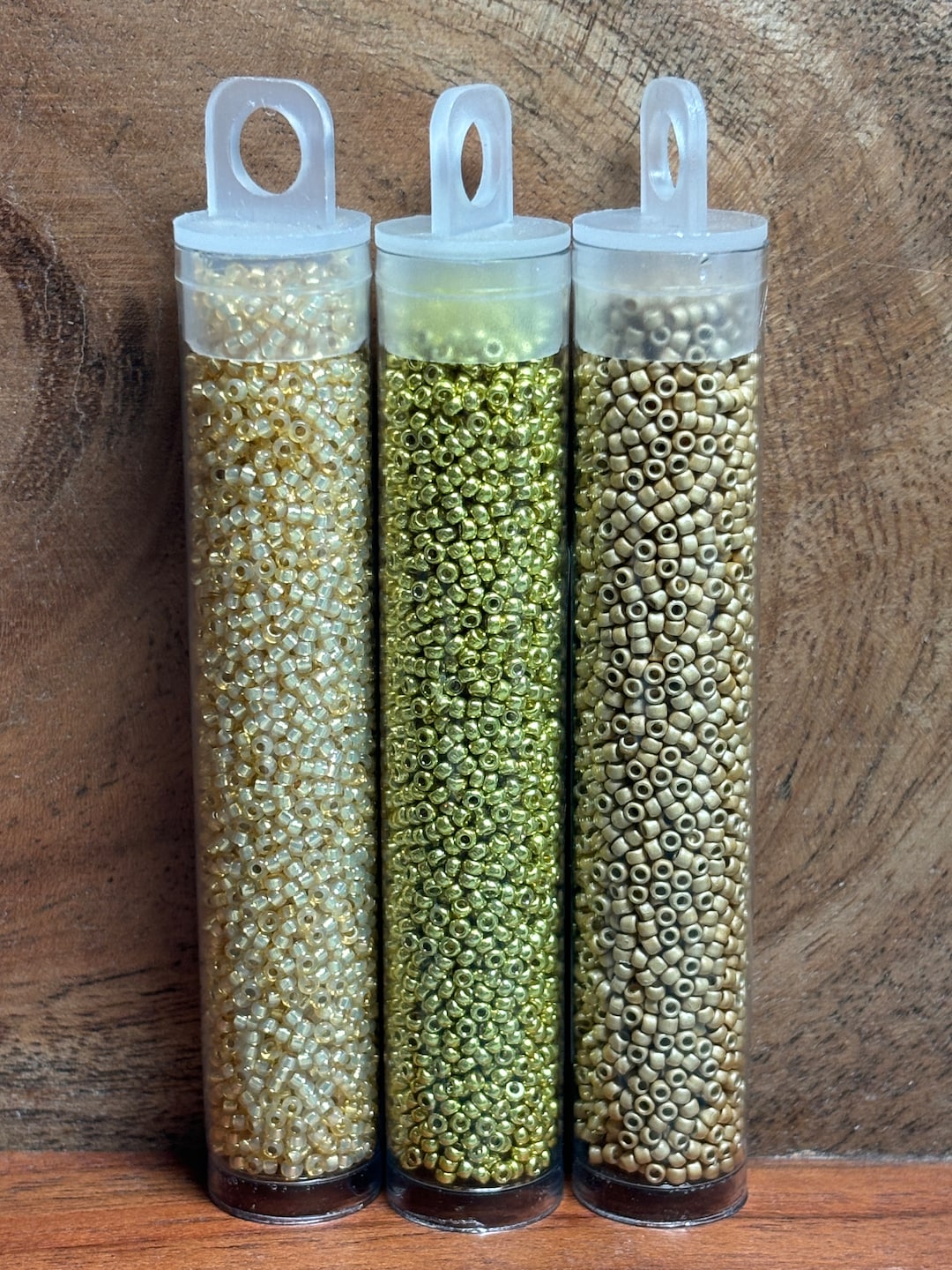 Miyuki and TOHO 15/0 Gold Seed Beads (3"tube @ 14 Gm) - Choose Your ...