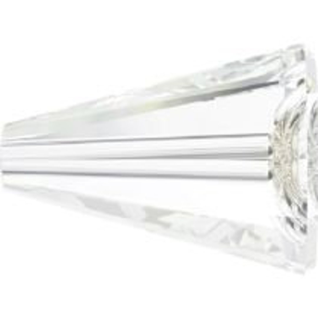 RARE 2 PC 12mm Swarovski Crystal 5540 Artemis Cone Shaped Beads Perfect ...