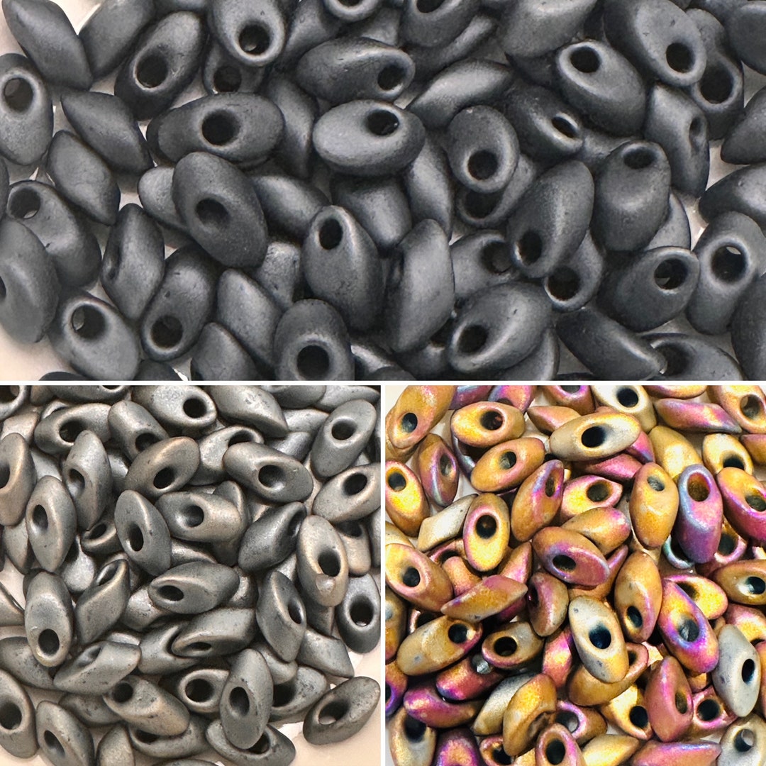 Miyuki Matte Long Magatama 4x7mm 3"tube (15 Grams - Approx. 118 Beads ...