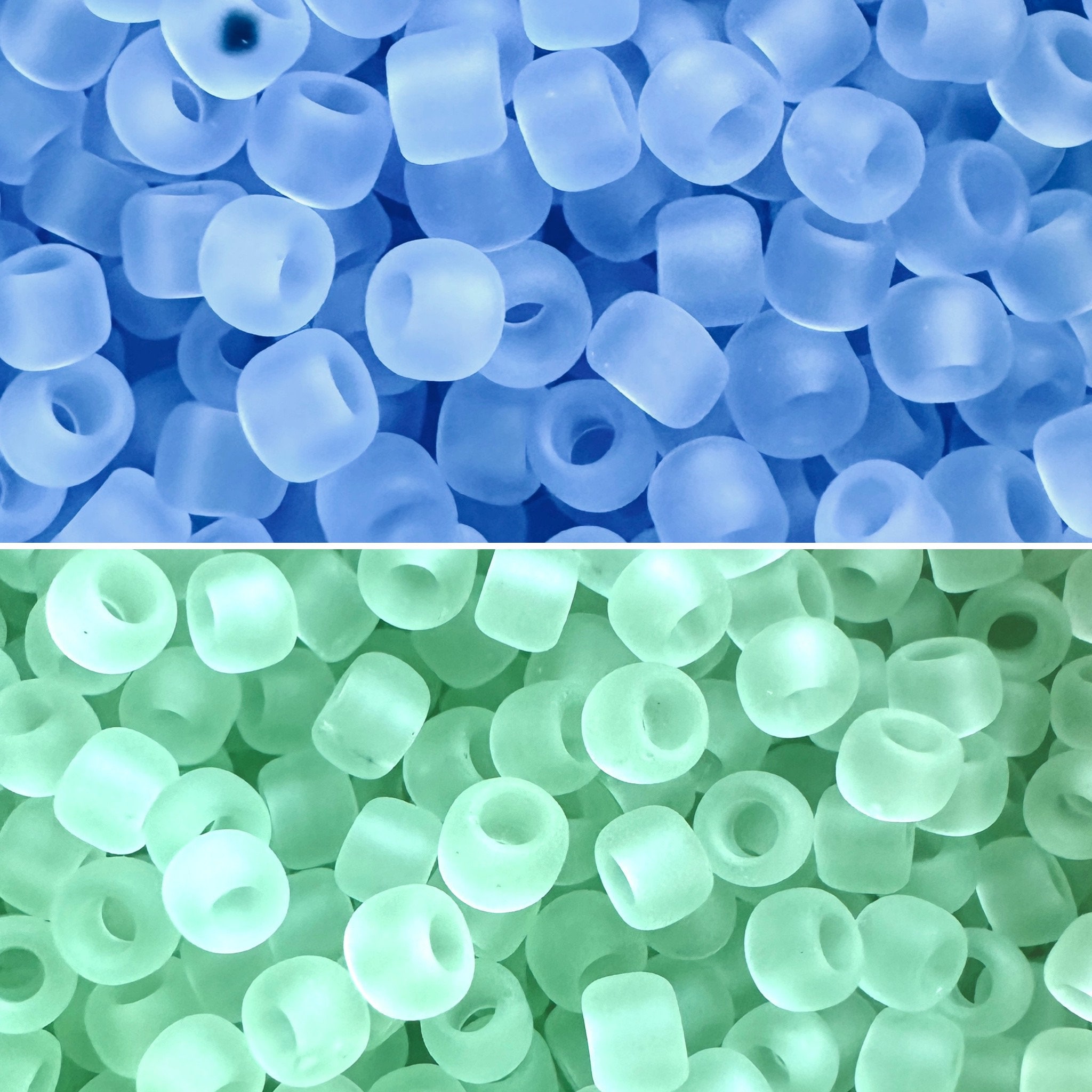11/0 TOHO Recycled Glass Round Matte Beads (20 Grams - Approx. 2500 ...