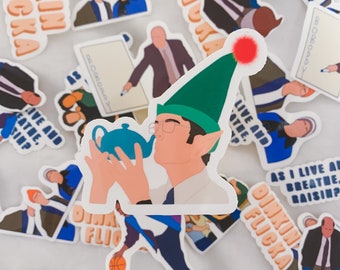 THE OFFICE Save Bandit Angela Sticker Vinyl Waterproof | Etsy