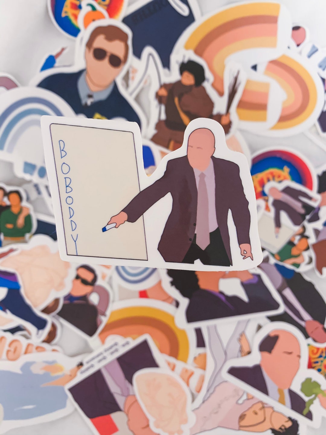 THE OFFICE Creed Bratton BOBODDY Sticker Vinyl Waterproof Sticker - Etsy