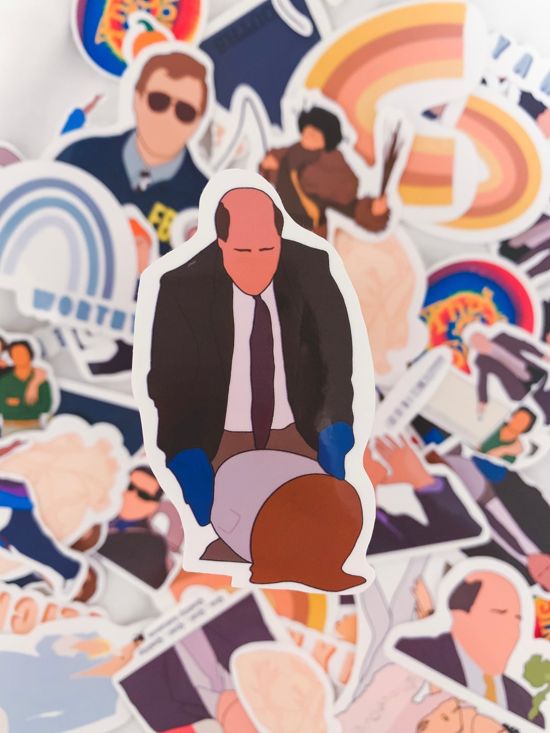 THE OFFICE Kevin Malone Chili Sticker Vinyl Waterproof Sticker - Etsy