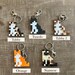 Custom Cat Perler Bead Keychain, Custom Pet Gifts, Handmade Keychains ...