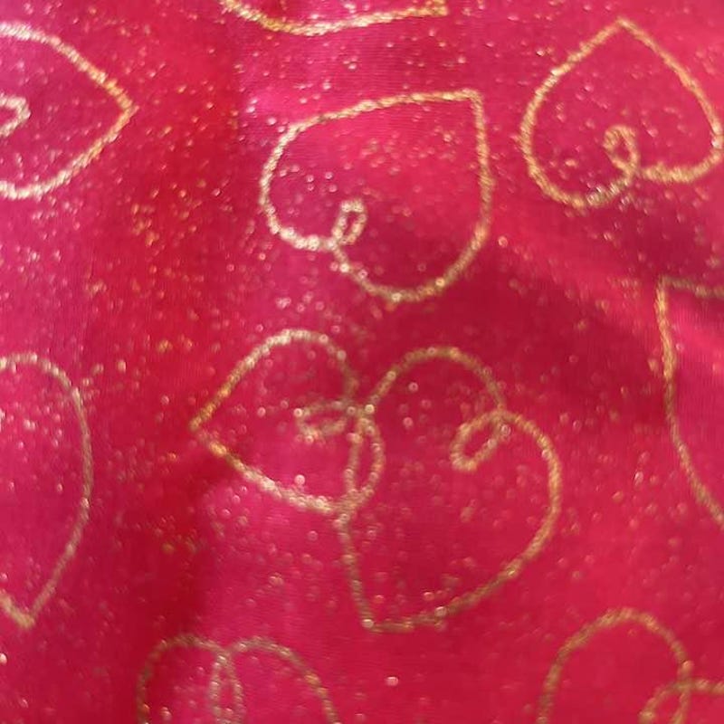 Heart Fabric - Etsy