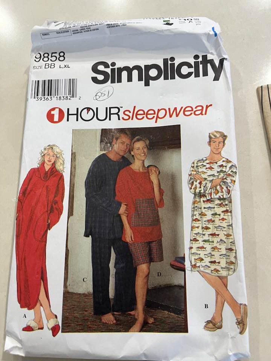 Simplicity Pattern 9858 - Etsy