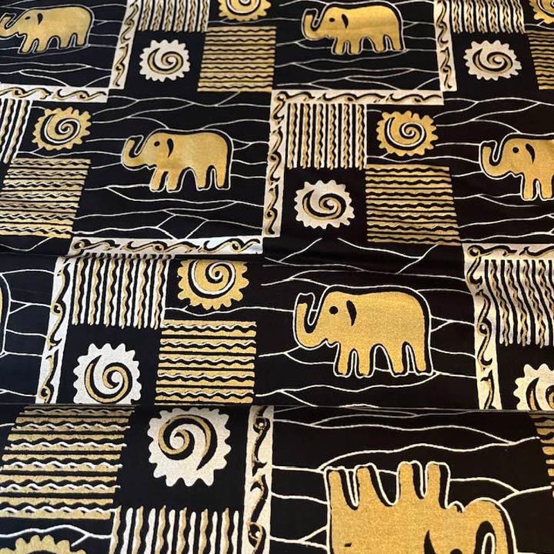 Elephant Fabric - Etsy