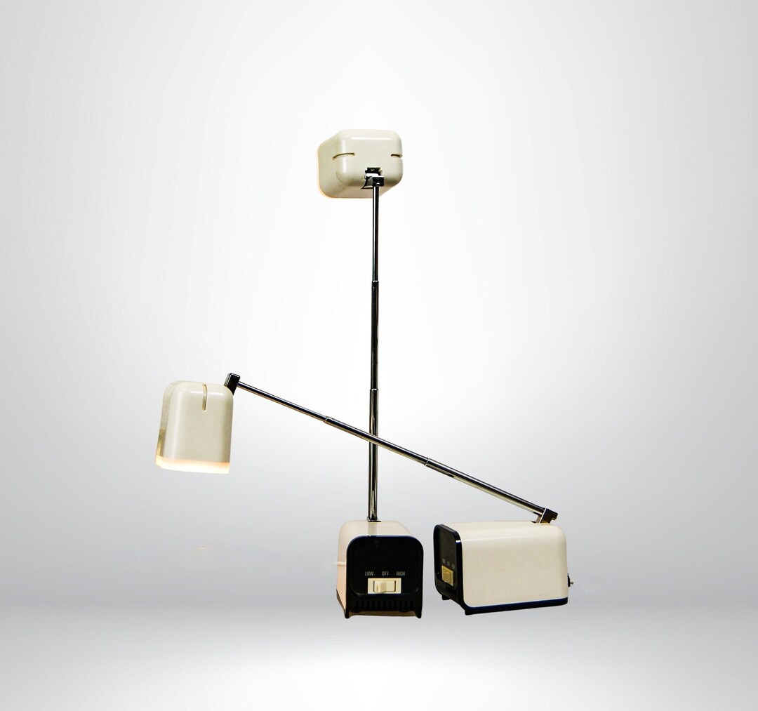 Pair 1970s Extending Folding Desk Lamps by Searchlight Hong Kong. - Etsy