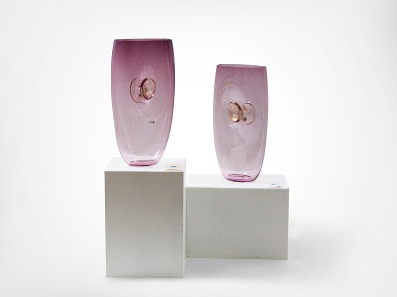 Cenedese and Albarelli Murano Huge Amethyst Glass Vase - Etsy