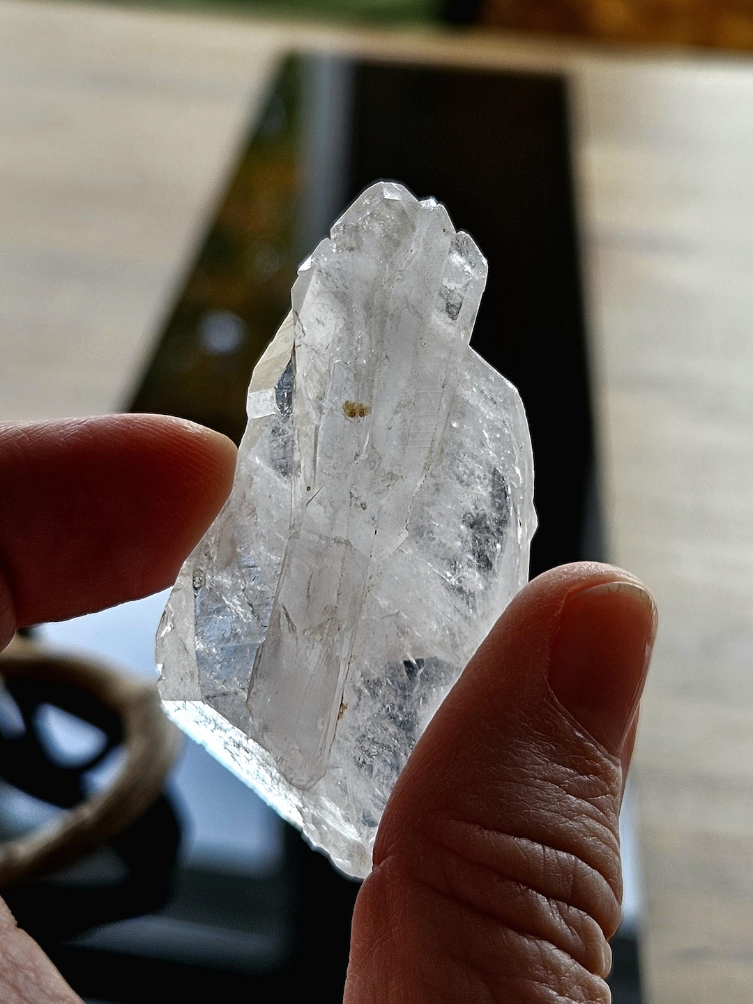 Large, Strong Thread Quartz Crystal With Preserved Multiple Points ...