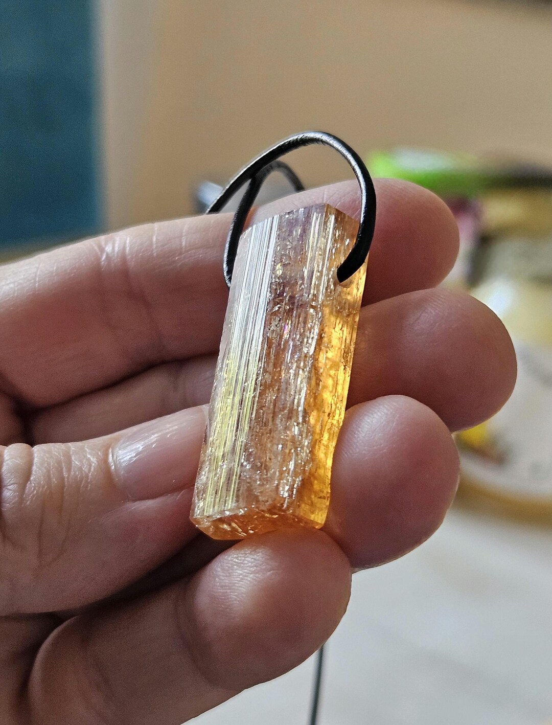 Huge Imperial Topaz, Emperor Topaz, Gold Topaz, Rough Stone, Pendant ...