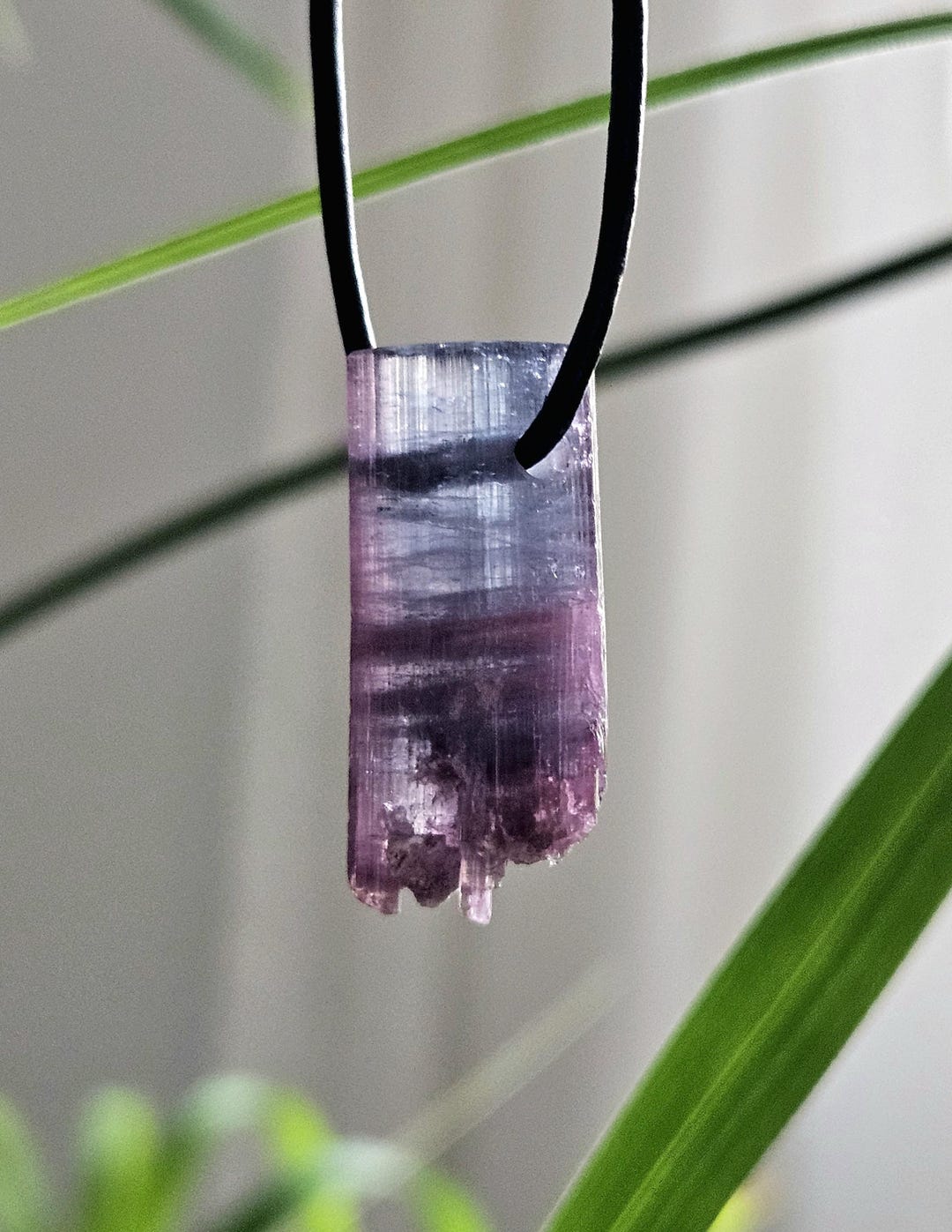 Untamed Rubellite Bicolor Tourmaline Red Violet Grey Blue Tourmaline ...