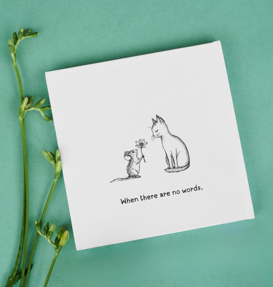 Sympathy and Condolence Card, Bereavement, Anniversary of Death or in ...