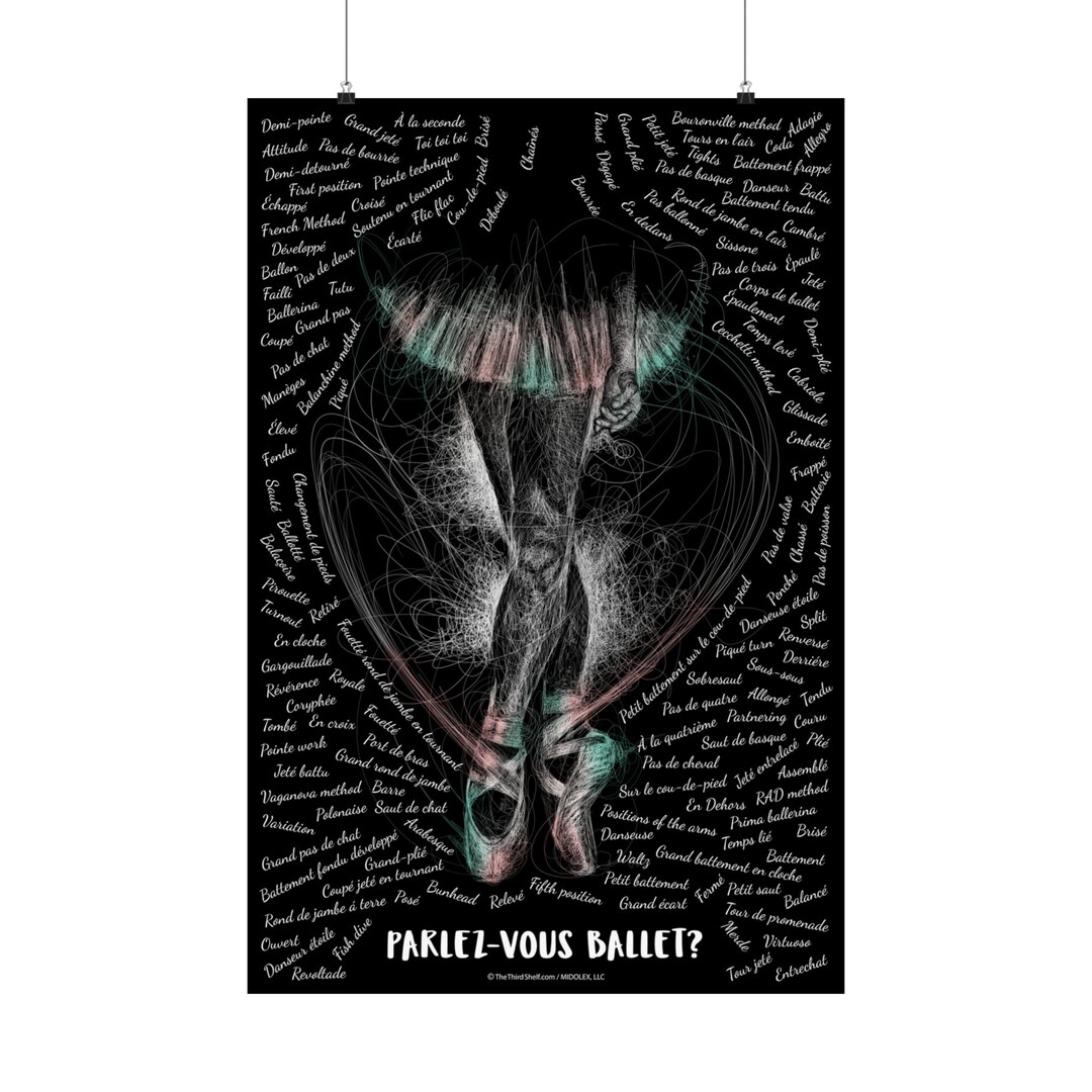 Ballet Poster-gift for Ballerina-ballet Wall Art-ballet Teacher ...