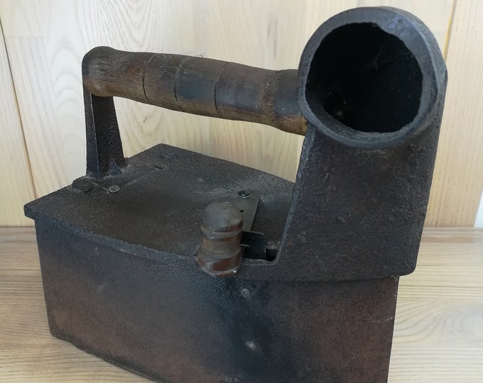 Vintage Coal Iron - Etsy